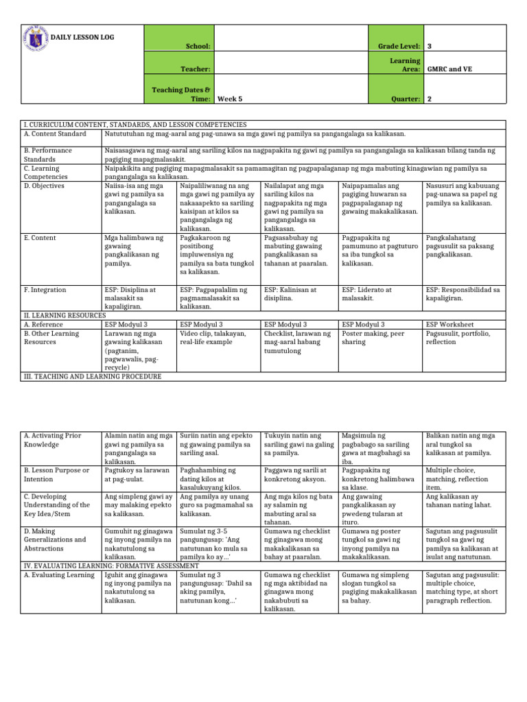q2 DLP Competency #5 | PDF