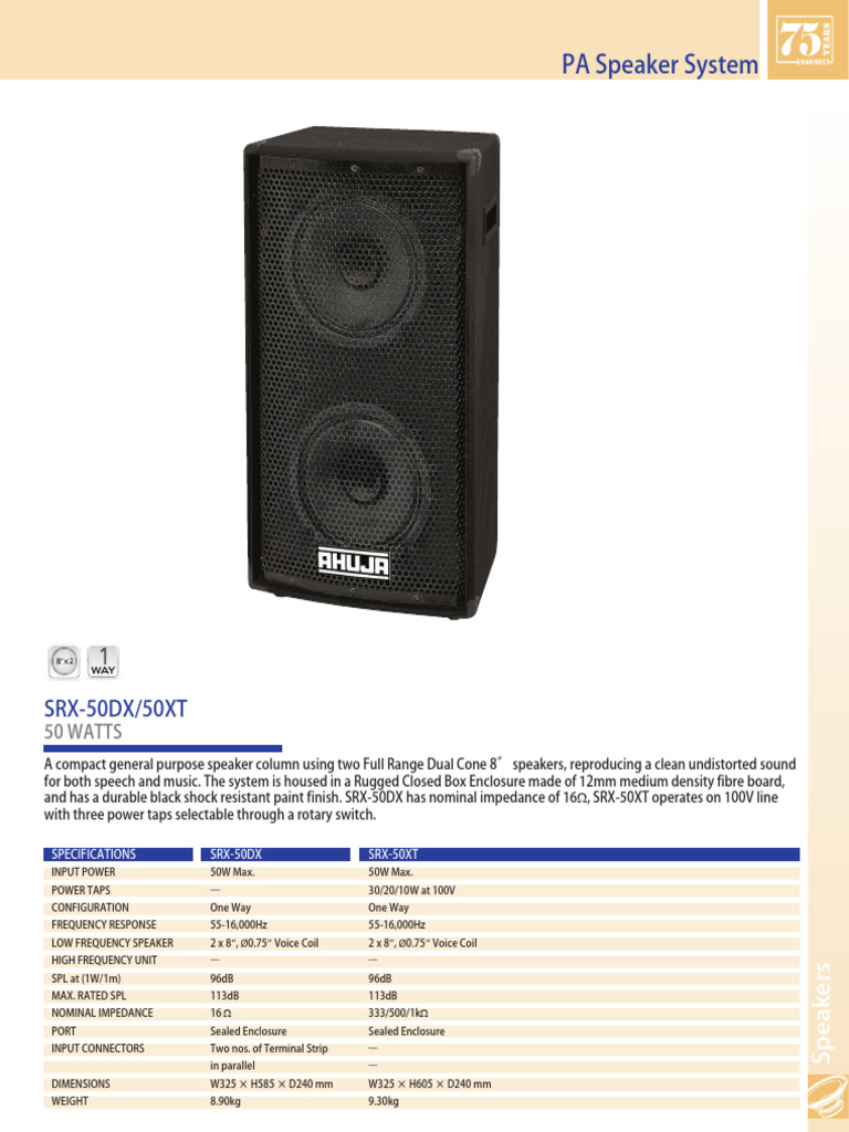188-d2-SRX-50DX | PDF