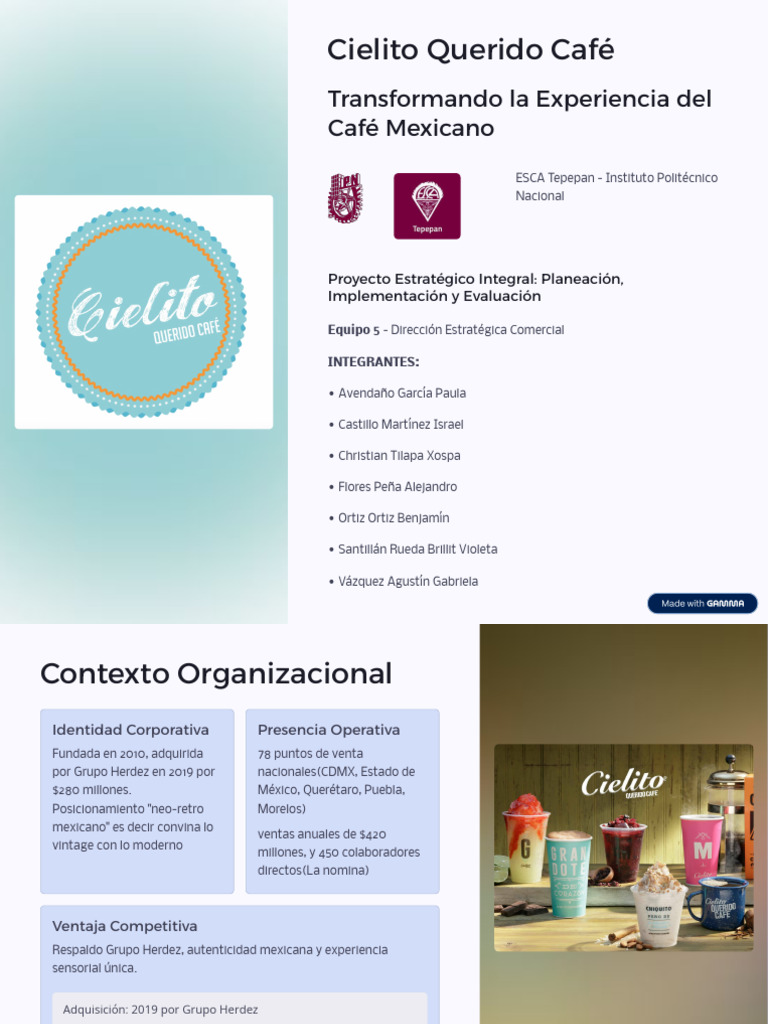 Cielito-Querido-Cafe | PDF | Aplicación movil | Marketing