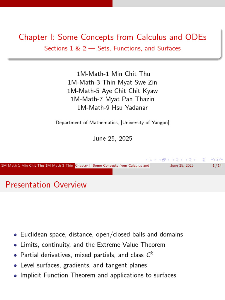 Odd Group Final | PDF | Ordinary Differential Equation | Function ...