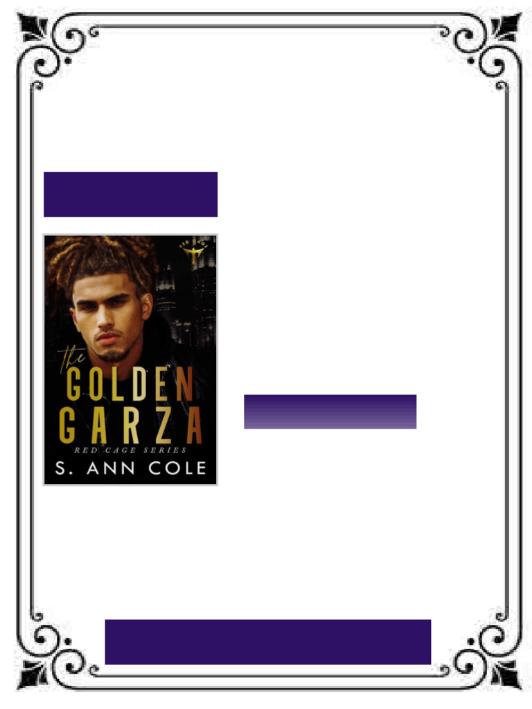 The Golden Garza (Red Cage Book 4) S. Ann Cole ebook portable version | PDF