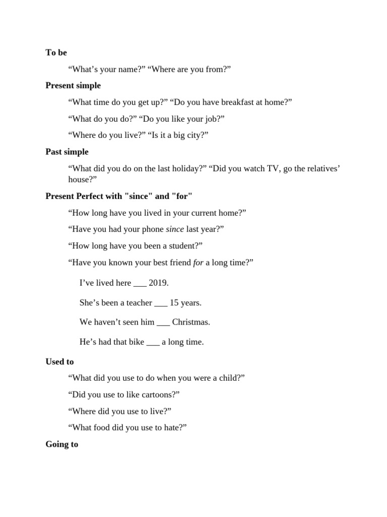 English Conversation Practice Guide | PDF