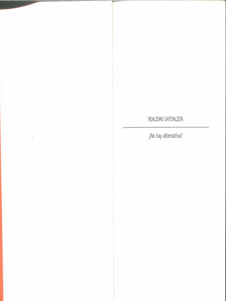 Realismos Capitalista - Mark Fisher | PDF