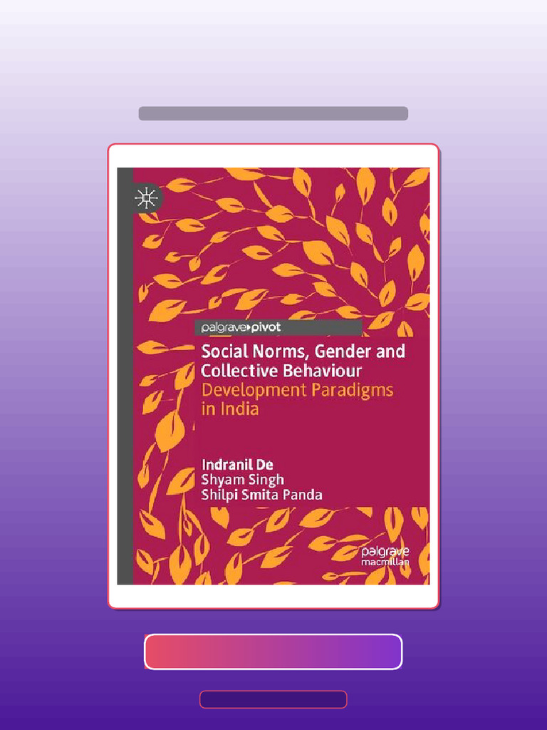 Test Bank for Social Norms Gender and Collective Behaviour Development ...