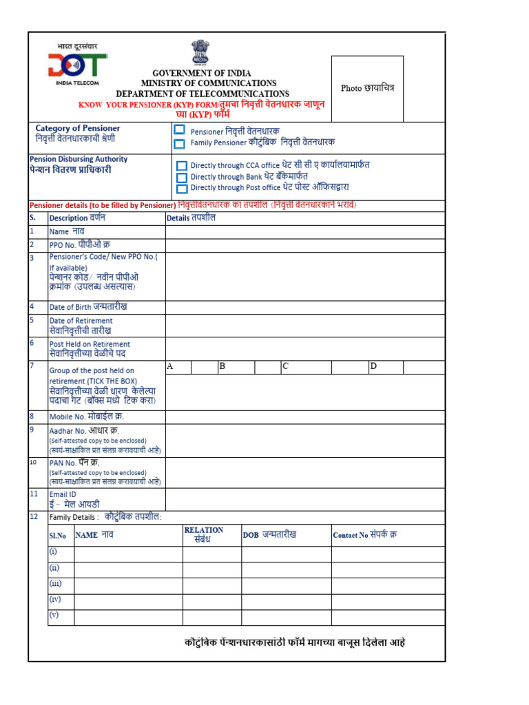 KYP Form Final | PDF
