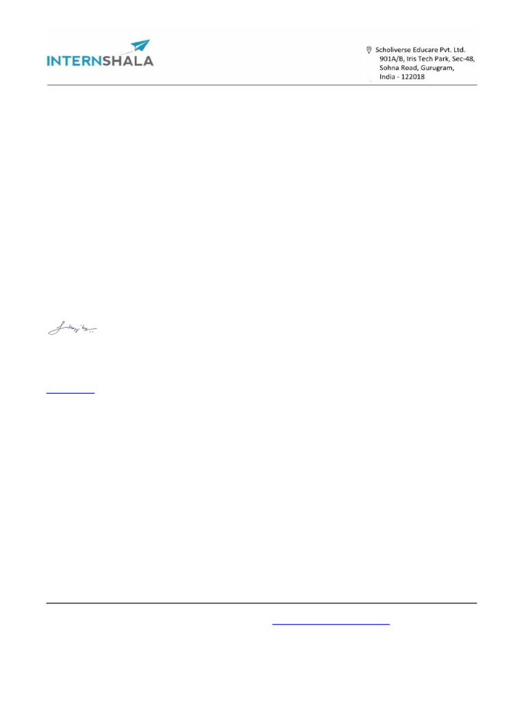 ISP 55 - Joining Letter | PDF