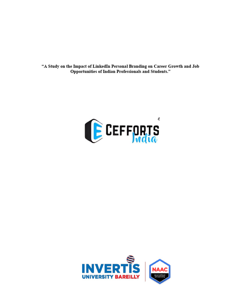 Research Project Report by Anshra Zafar (2) | PDF | Linked In | Likert ...