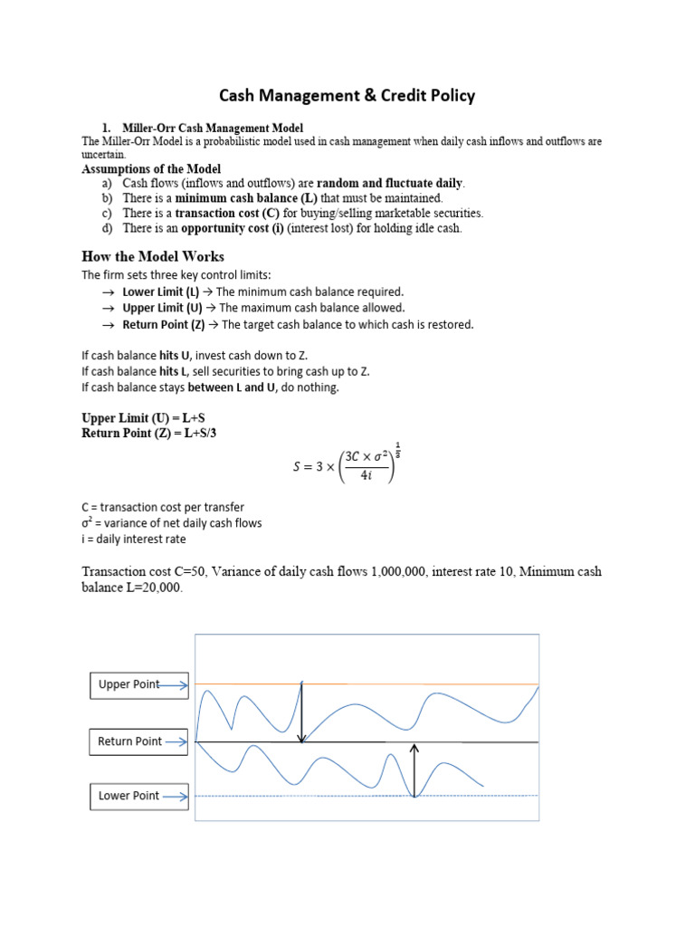 Cash Manaement | PDF | Credit | Finance & Money Management