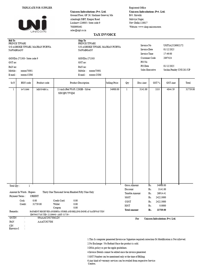 Screenshot 2025-12-10 at 2.19.51 PM | PDF | Invoice | Government Finances