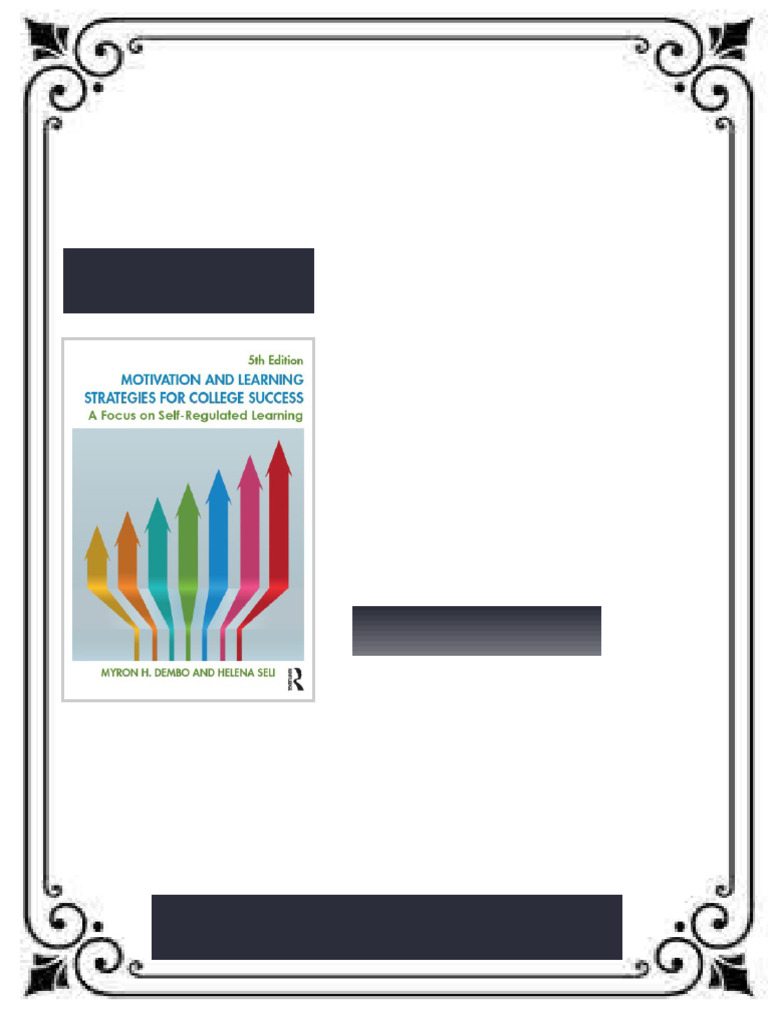 Motivation and Learning Strategies for College Success A Focus on Self ...