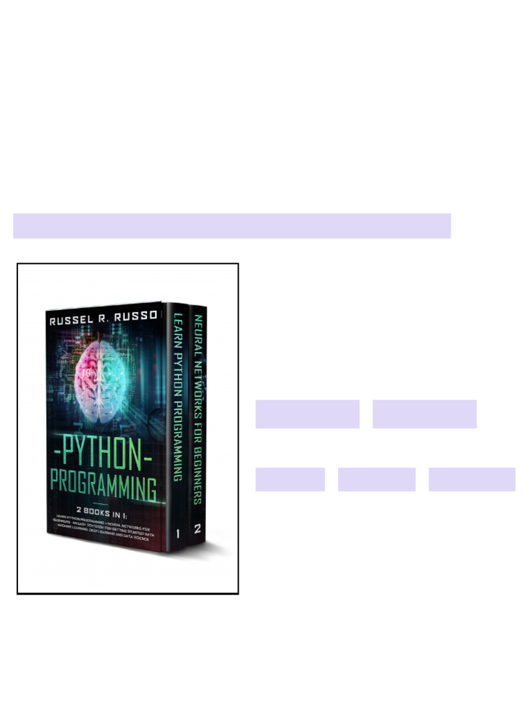 Python Programming 2 books in 1 Learn Python Programming Neh Machine Learning . Data Science ...