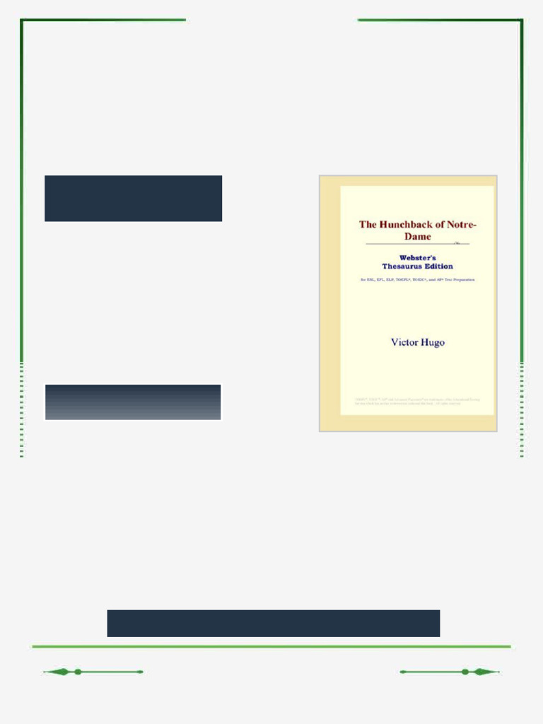 The Hunchback of Notre Dame Victor Hugo ebook premium unlock version ...