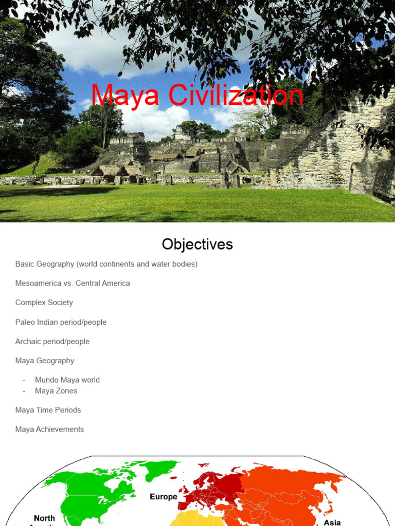 Maya Civilization | PDF | Mesoamerica | Indigenous Peoples Of The Americas