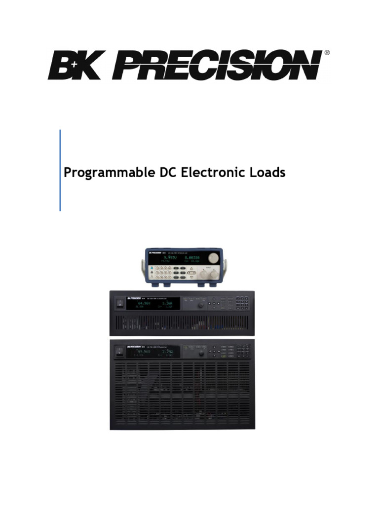 Bkprecision 8600 8600B Serie Manual | PDF | Mains Electricity | Ac ...