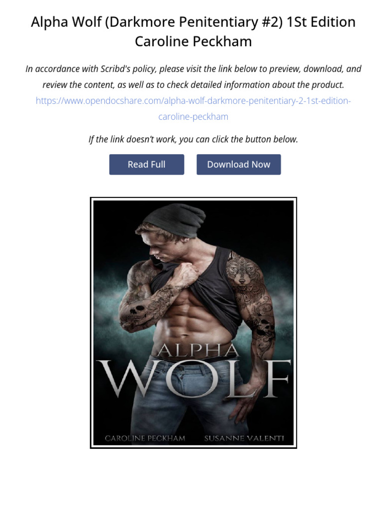Alpha Wolf (Darkmore Penitentiary #2) 1st Edition Caroline Peckham | PDF