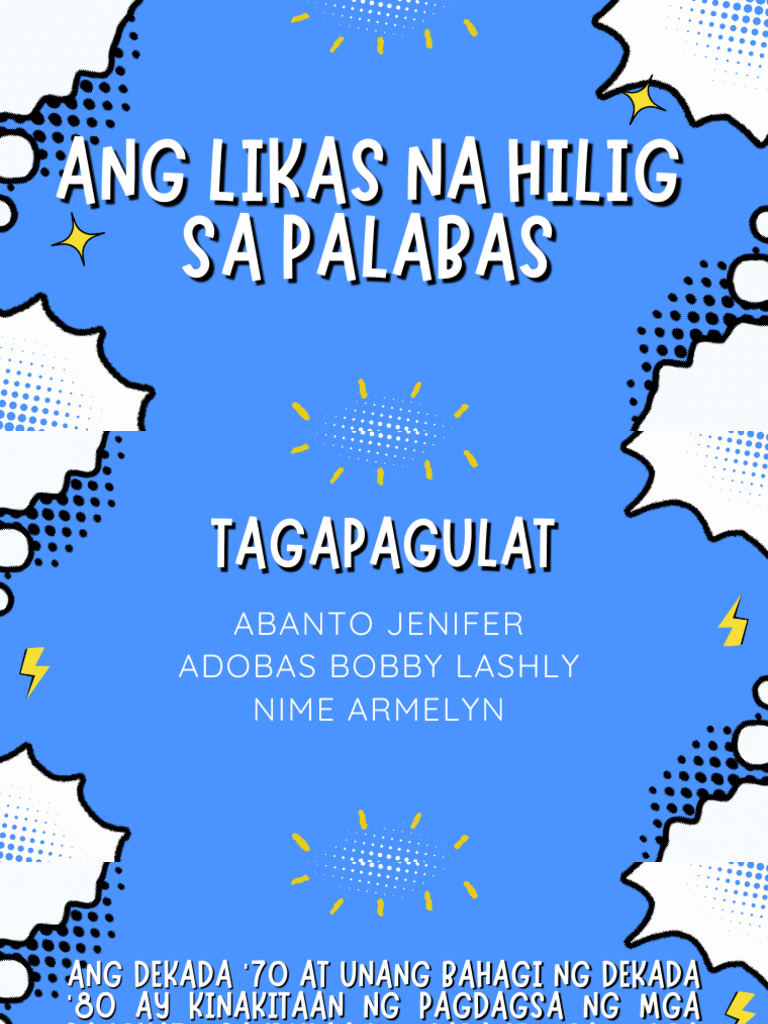 Blue and White Cute Comic Illustration Project Presentation 20251125 ...