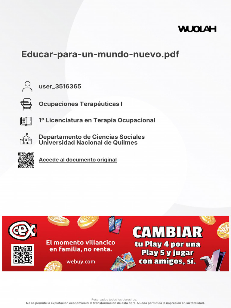 Educar-para-un-mundo-nuevo | PDF | Álgebra | Matemáticas