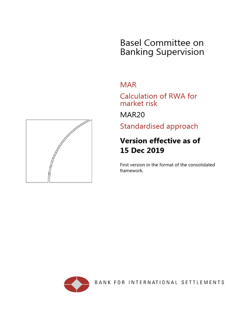 Calculation of RWA For Market Risk | PDF | Derivative (Finance ...
