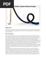 Build a Paper Roller Coaster Funnel | PDF