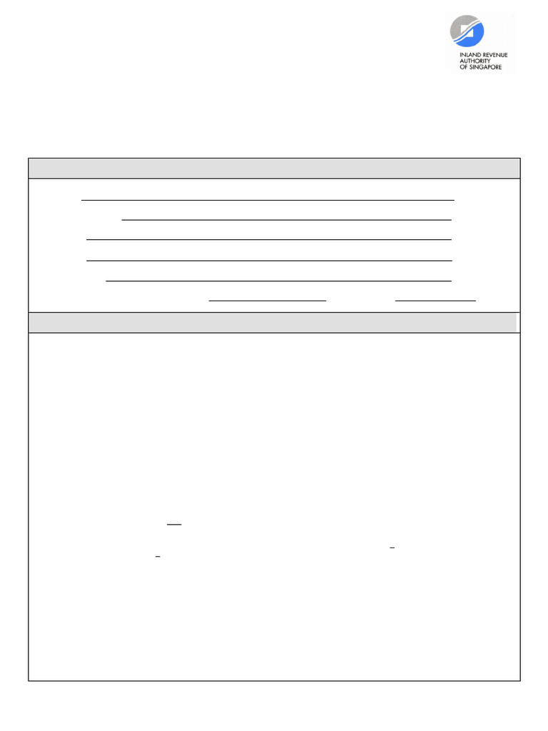 SRS Annual Declaration Form for Foreigners | PDF