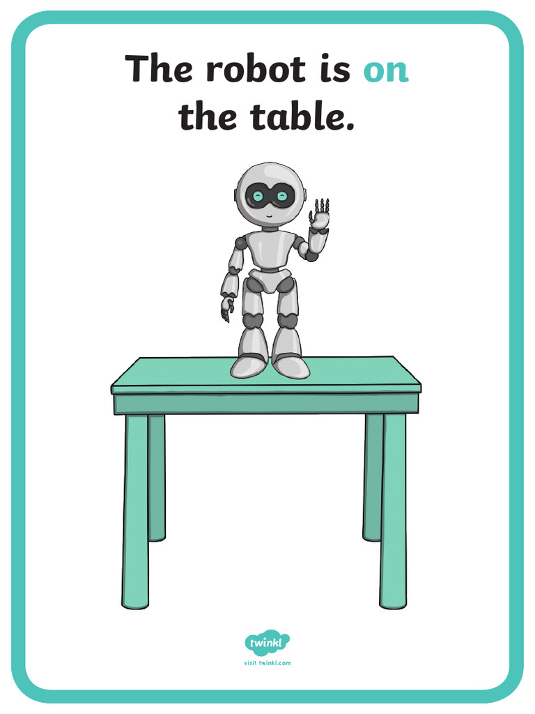 Robot Positions Relative to Table | PDF