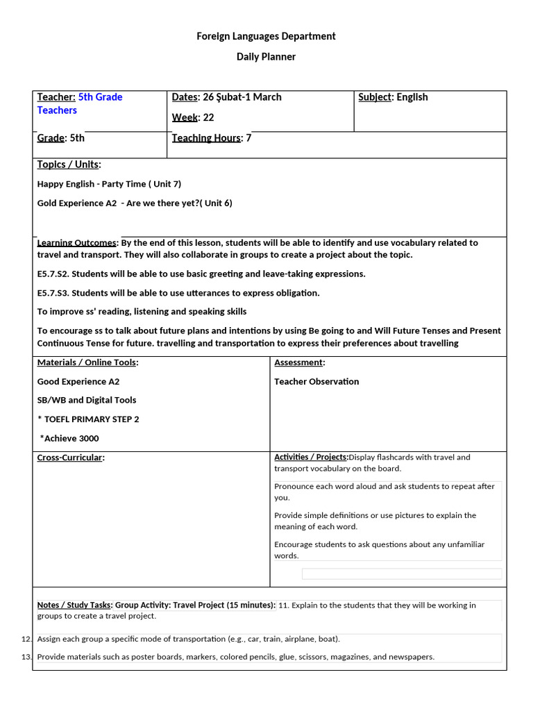 LESSON 4 | PDF | Vocabulary | Learning
