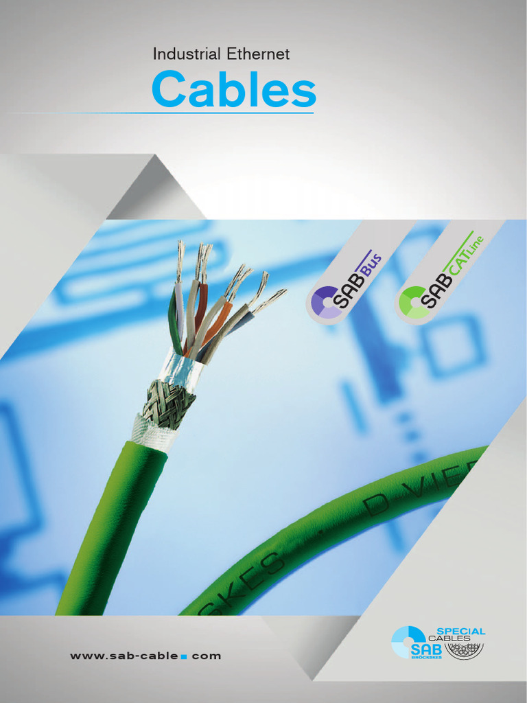 Industrial Ethernet Cables Overview | PDF | Wire