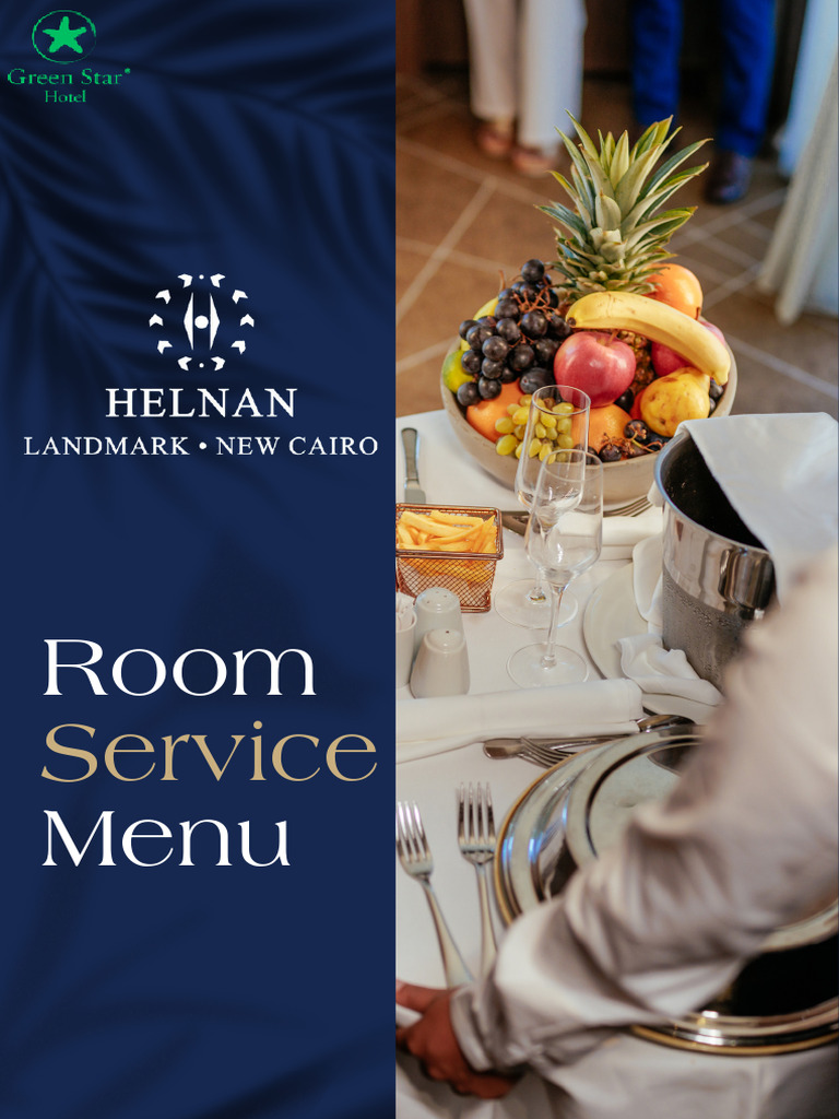 Room Service Menu | PDF