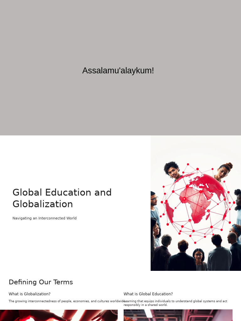 Anerquan's Report-Globalizatio&Global Educ | PDF