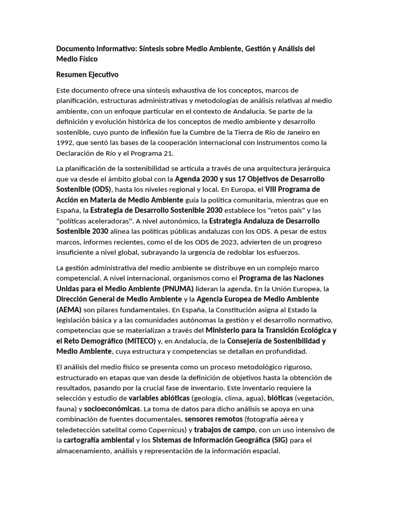 Resumen global bloque 1 | PDF | Sustentabilidad | Clima
