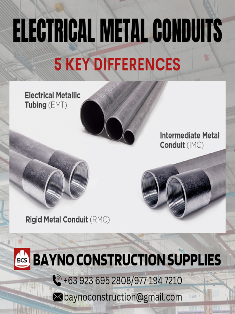 Electrical Metal Conduit | PDF