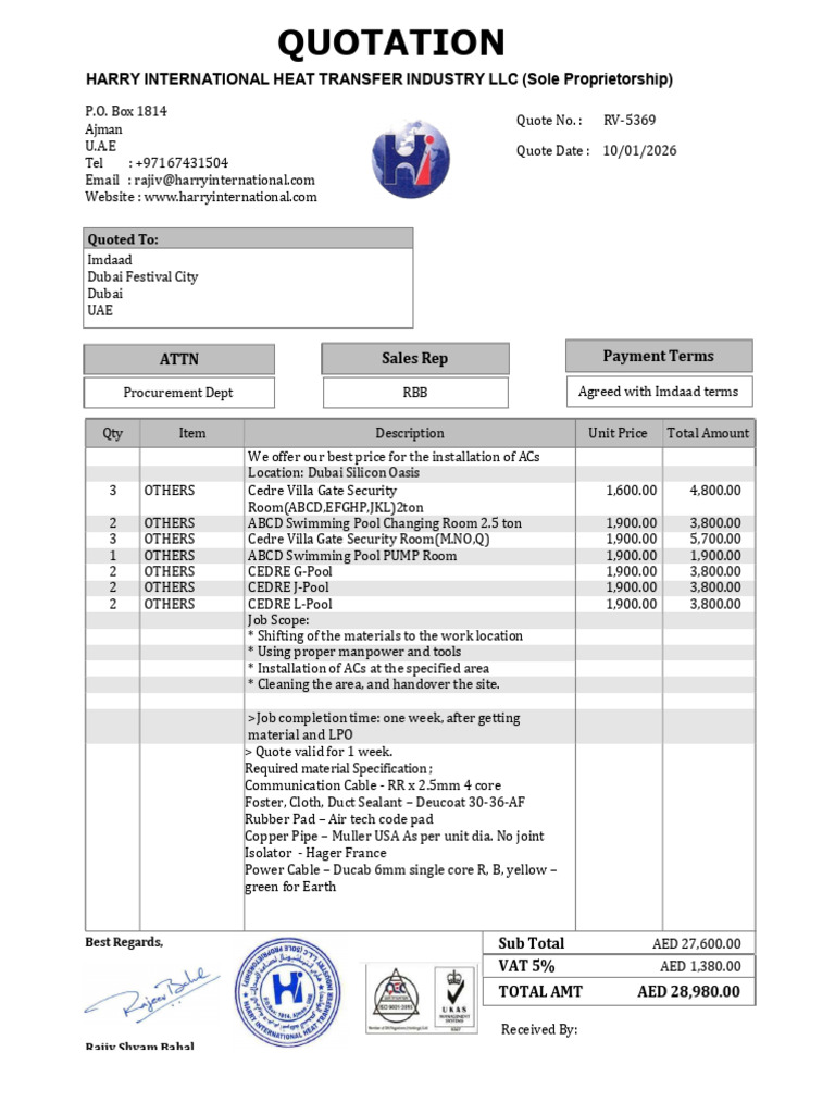 QT 5369 HIHT - Imdaad | PDF | Home Appliance | Electrical Equipment