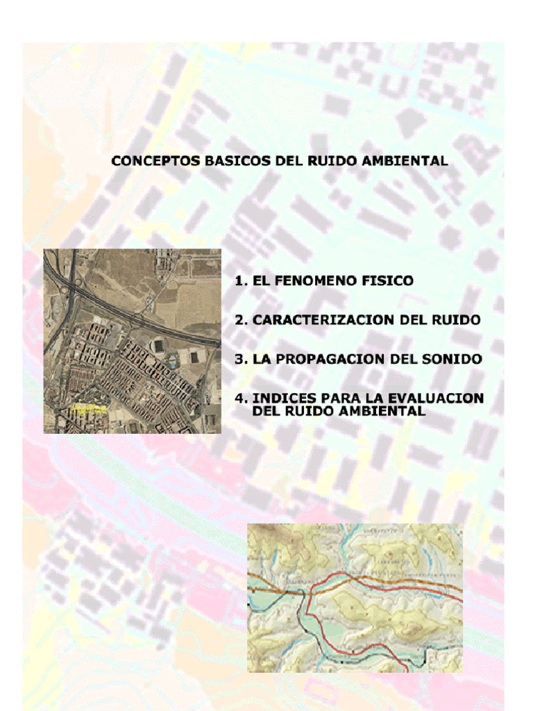 Conceptos Basicos Del Ruido Ambiental | PDF | Sonido | Olas