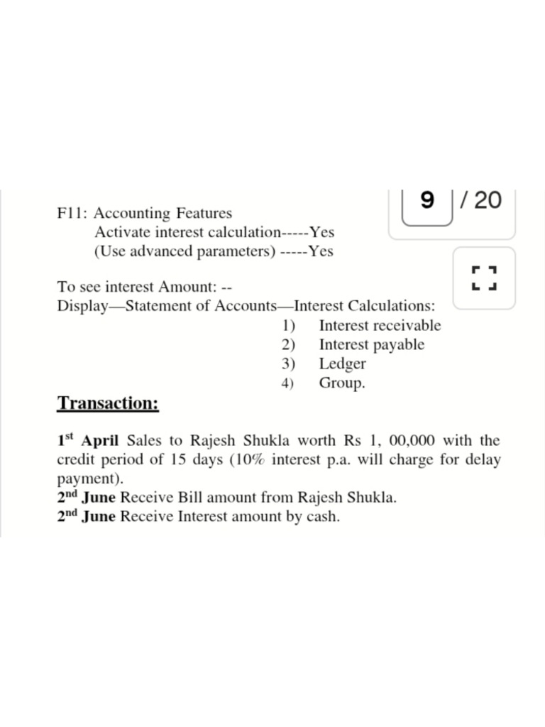 Interest Transaction | PDF