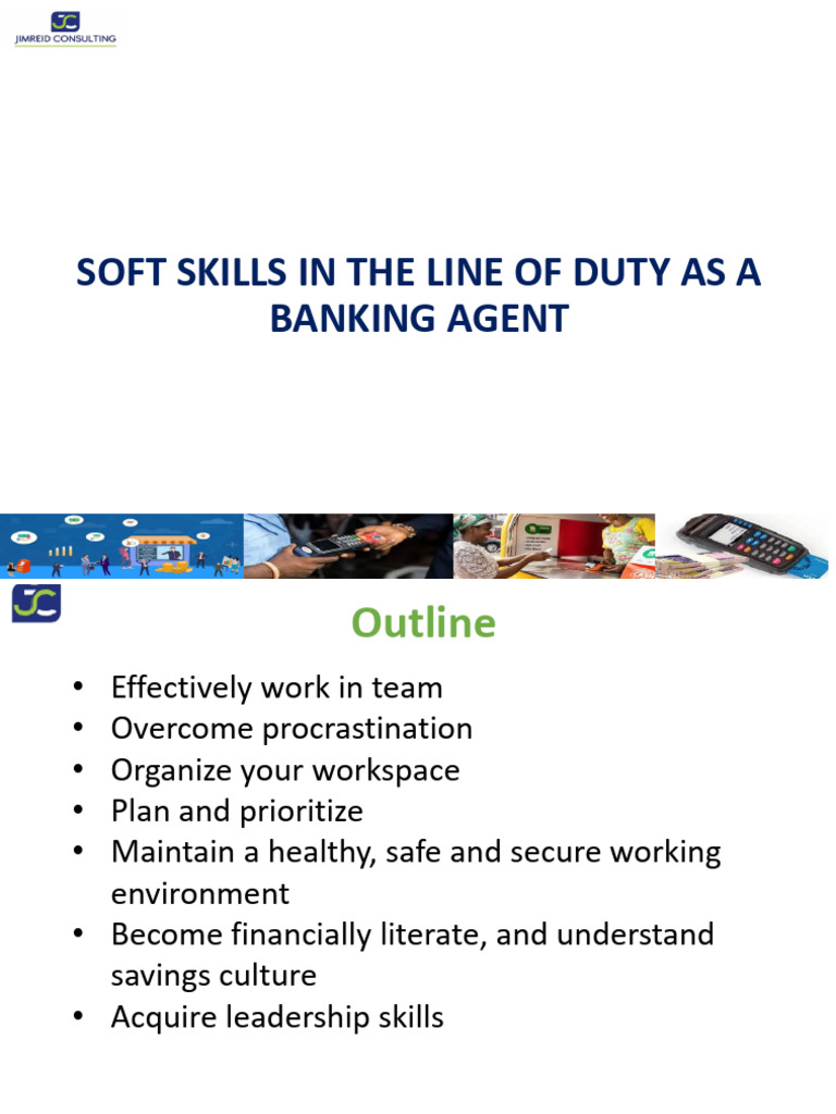 Soft Skills - Agent Banking | PDF | Emotional Intelligence | Goal