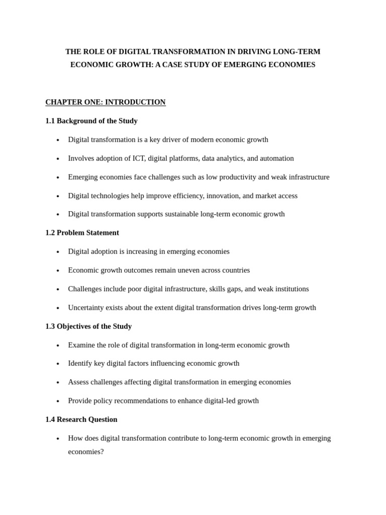 Digital Transformation's Impact on Growth | PDF | Economic Growth ...