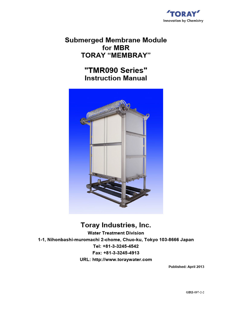 Instruction Manual TMR090Series 201304 | PDF | Membrane | Pump