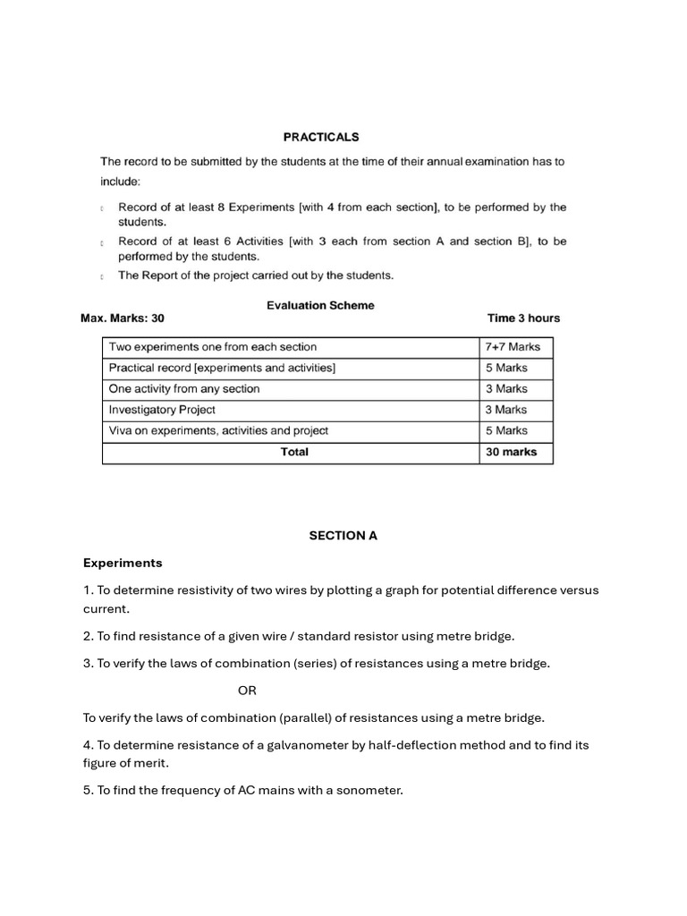 Physics Experiments and Activities Guide | PDF