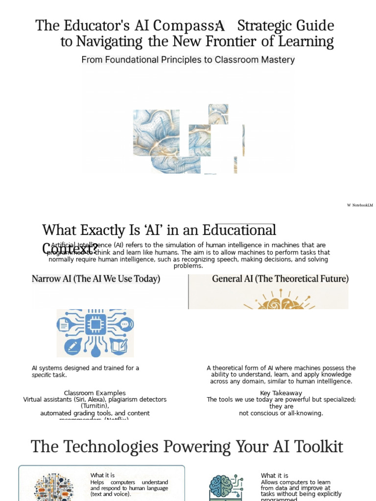 AI Tools for Educators: A Strategic Guide | PDF | Artificial ...