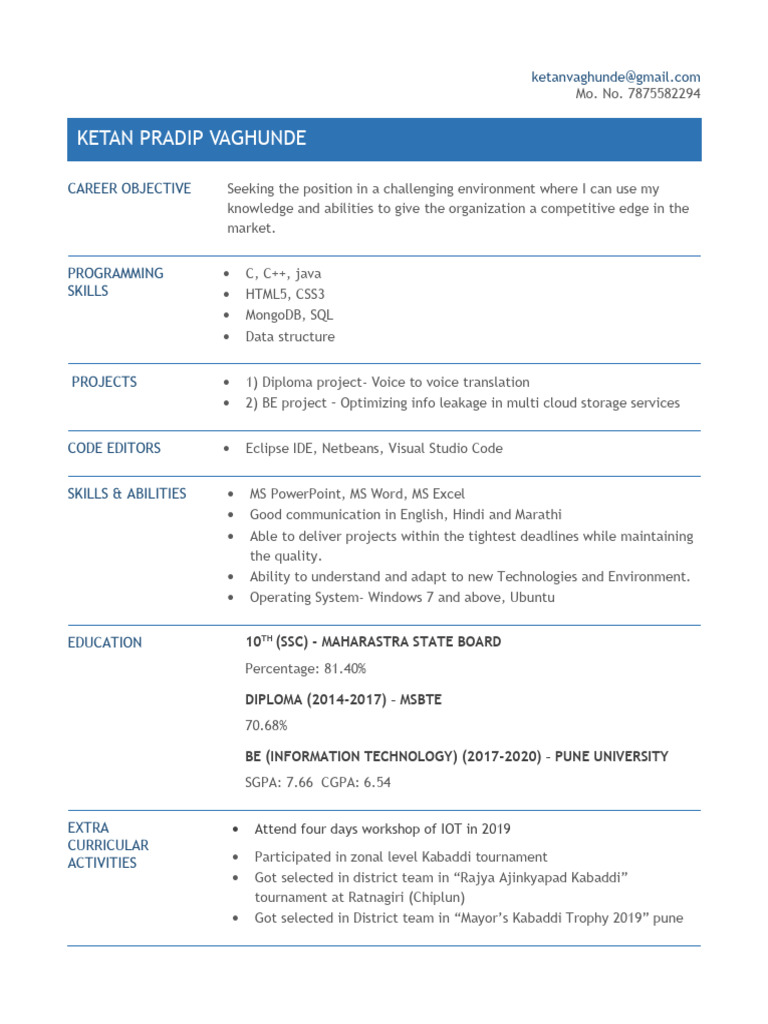 Form 1 | PDF