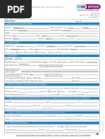 Liberty Motor Insurance Claim Form | PDF | Receipt | Insurance