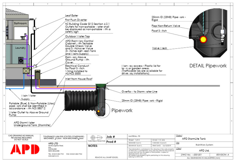 RainWorx System Pipework Design | PDF | Civil Engineering | Hydraulics