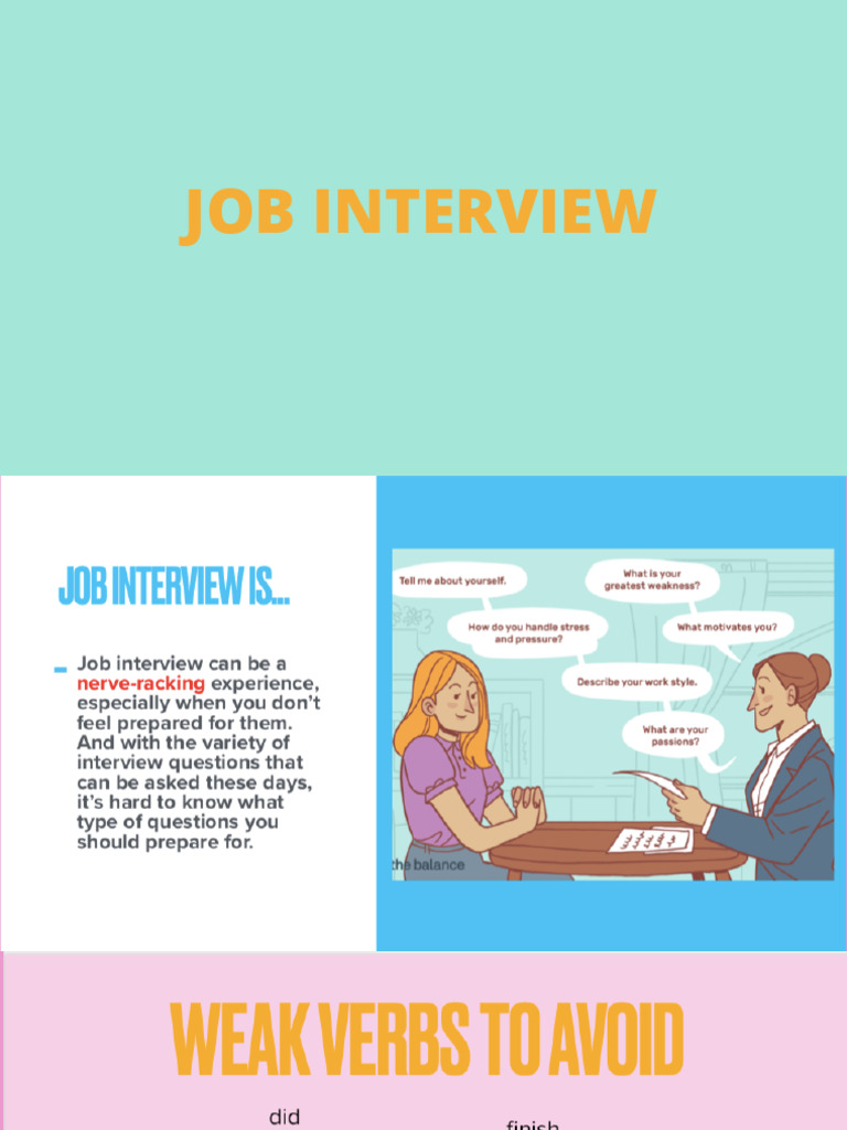 Job Interview | PDF