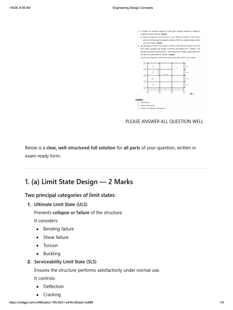 Limit State Design and Beam Classification | PDF | Beam (Structure ...