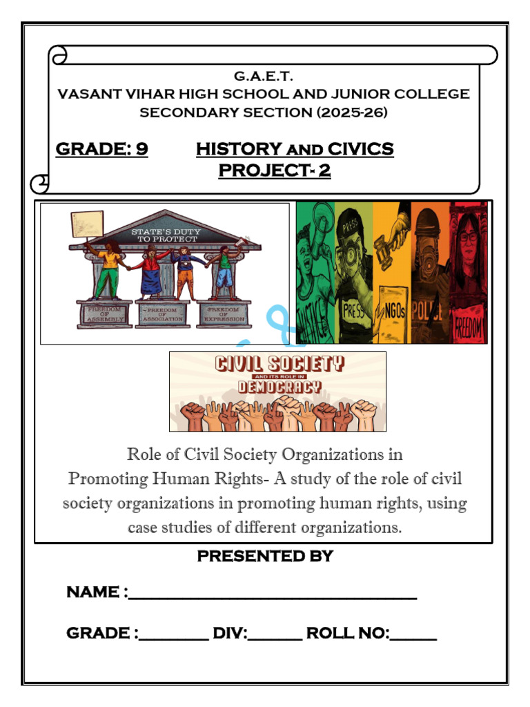 GRADE-9_Hist_Civics_Project-2 | PDF