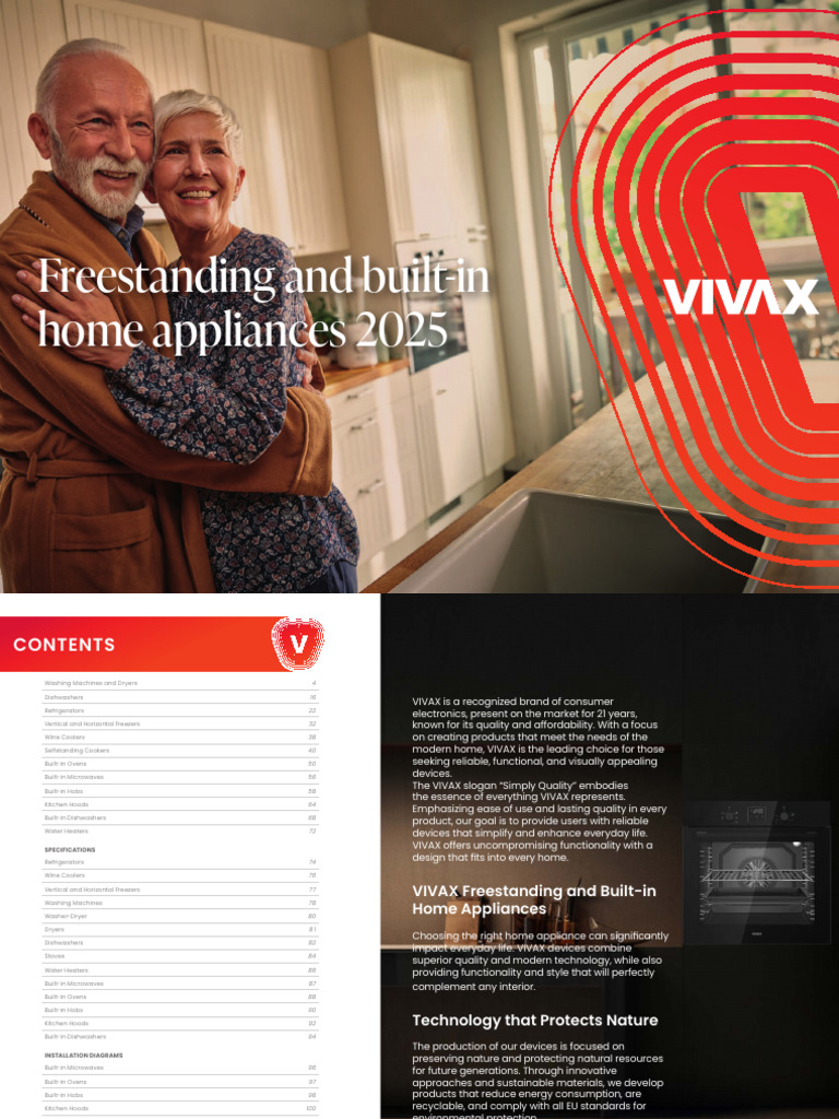 Bt Ubt Katalog 2025 Eng 1 | PDF | Refrigerator | Washing Machine