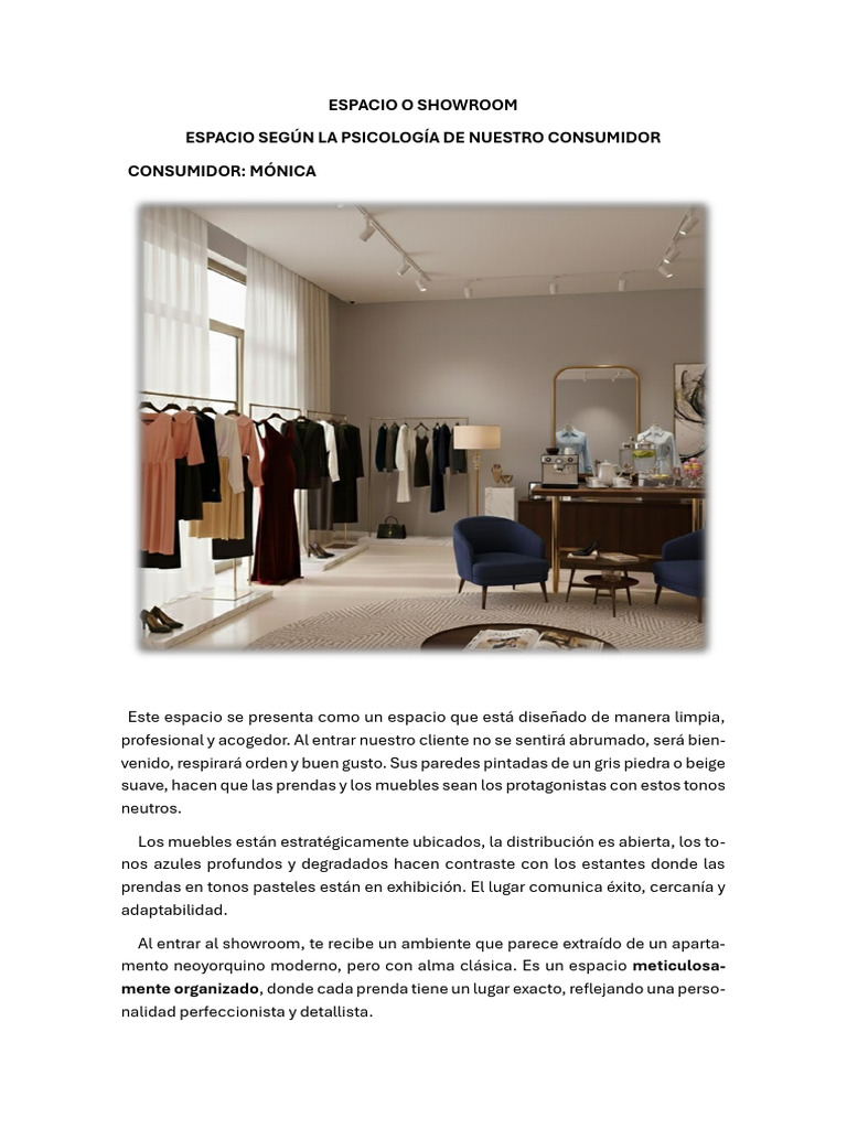 Showroom: Diseño y Psicología del Color | PDF | Color | Mueble
