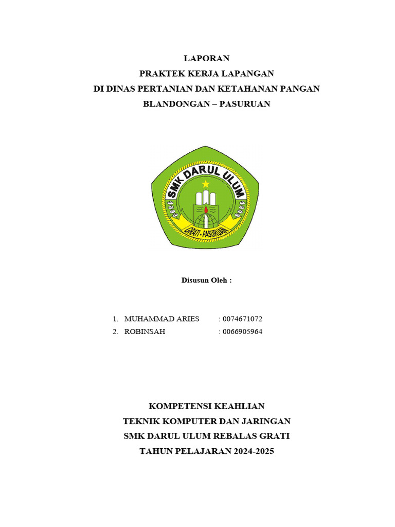 Contoh Cover | PDF