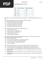 AP Macroeconomics Unit 5 MCQs Analysis | PDF | Macroeconomics | Fiscal ...