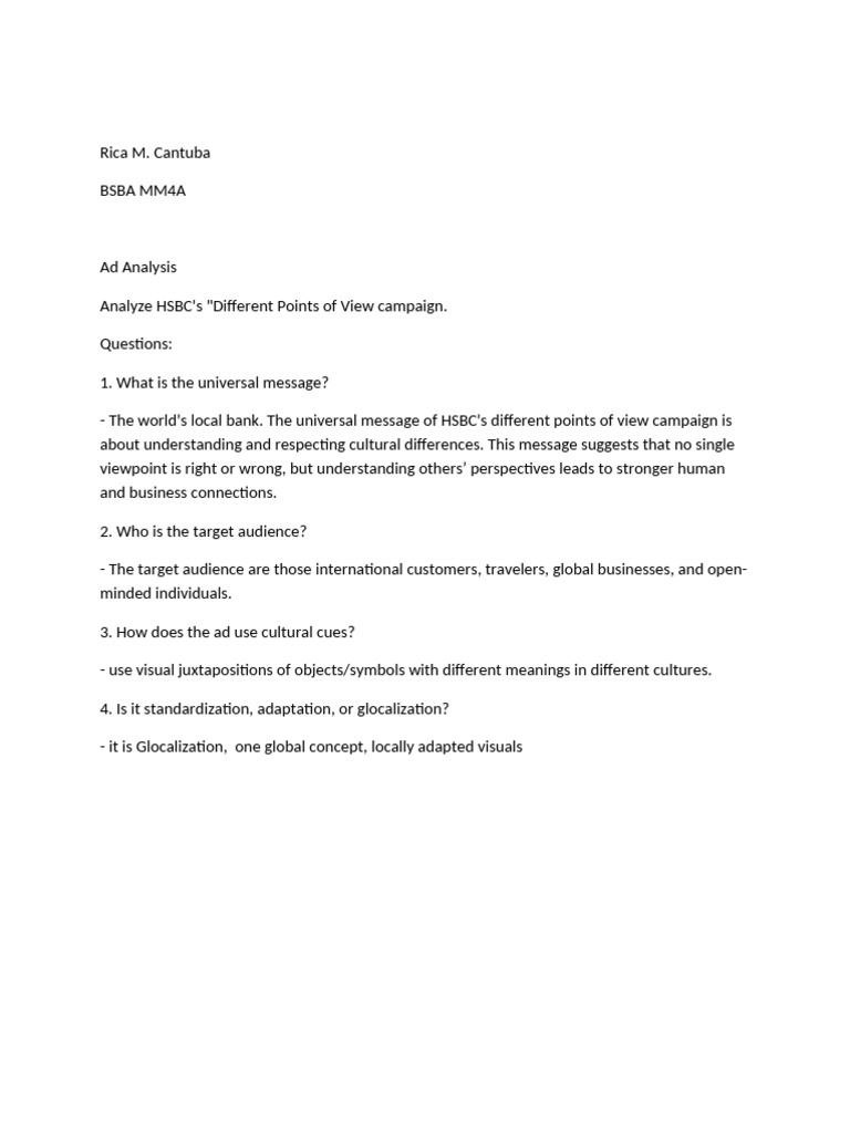 Ads analysis | PDF | Pricing | Advertising